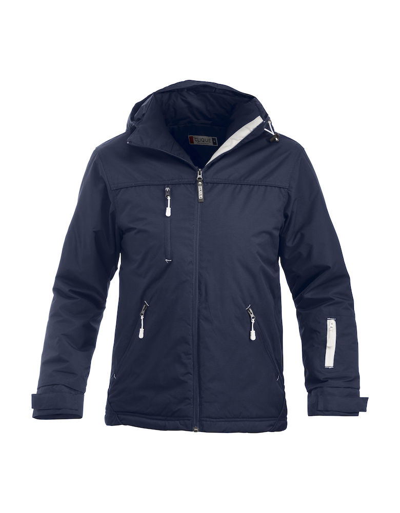 Veste publicitaire homme matelassée à capuche,vente veste personnalisée
