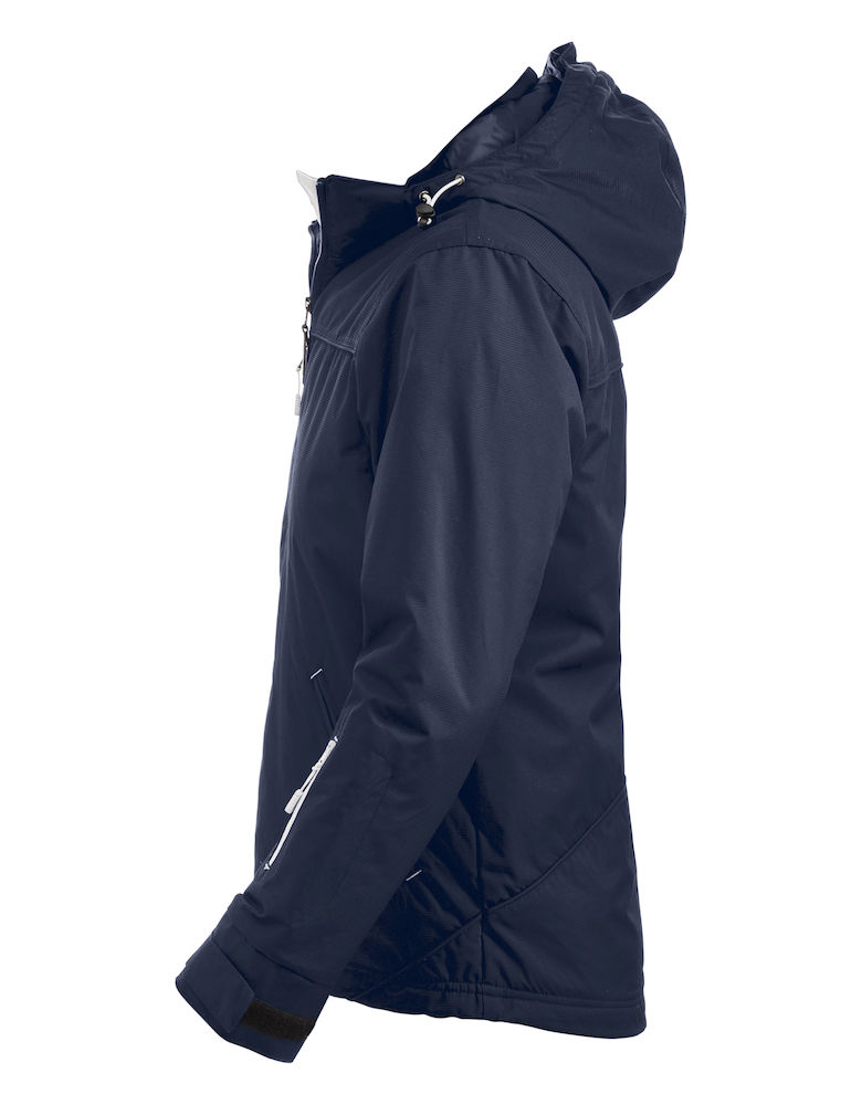 Veste publicitaire homme matelassée à capuche,vente veste personnalisée
