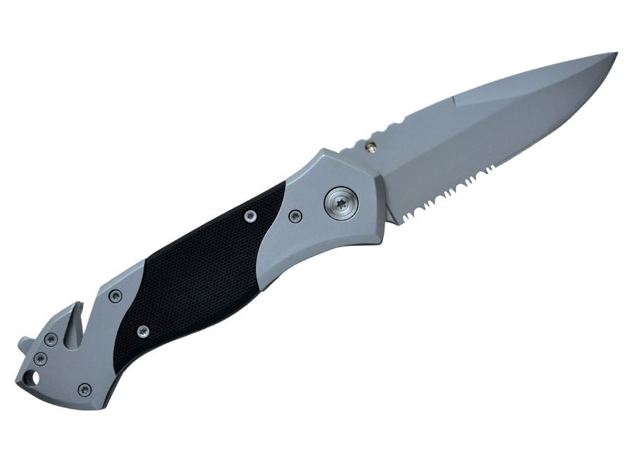 Couteau de sécurité cranté publicitaire - Couteaux publicitaires